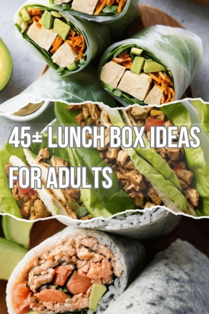 Lunch box Ideas for adults | Delicious Meal Prep