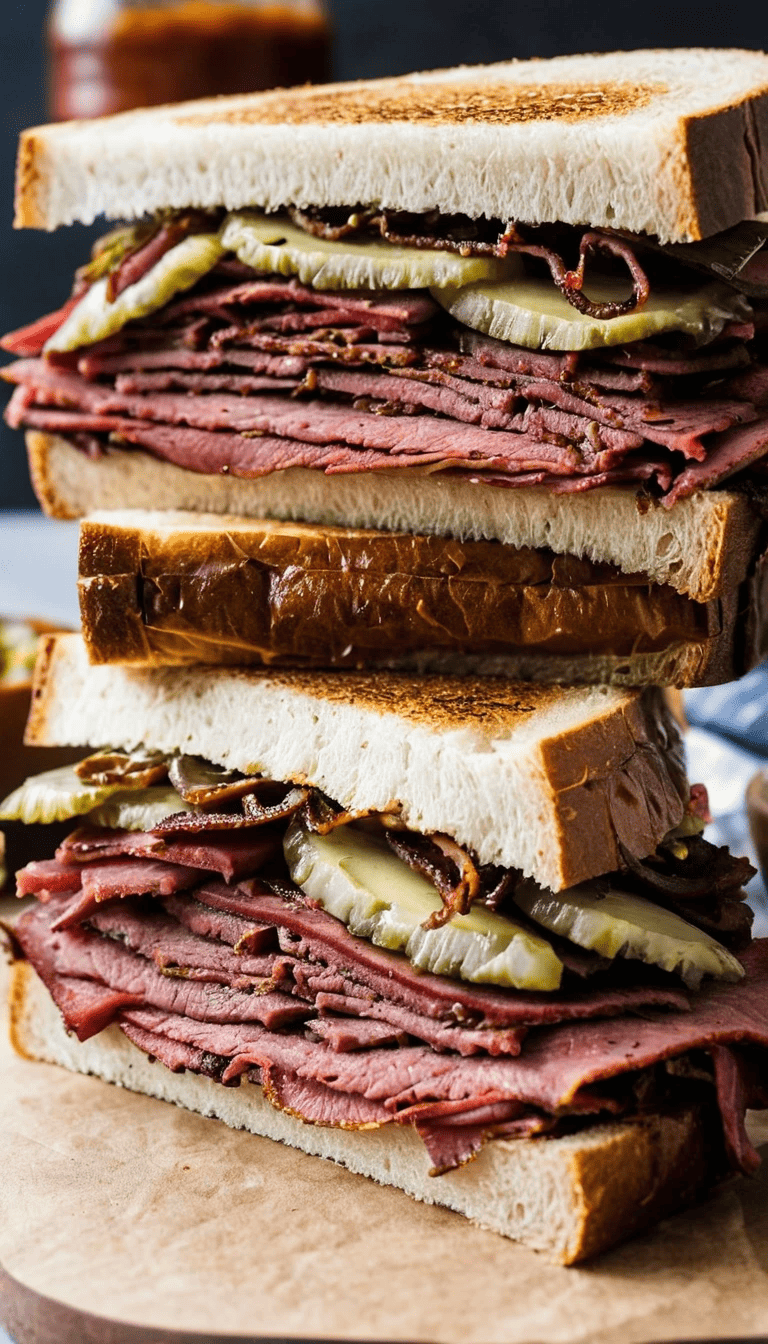 40+ Pastrami Sandwich Ideas & Recipes | Clean meal recipes