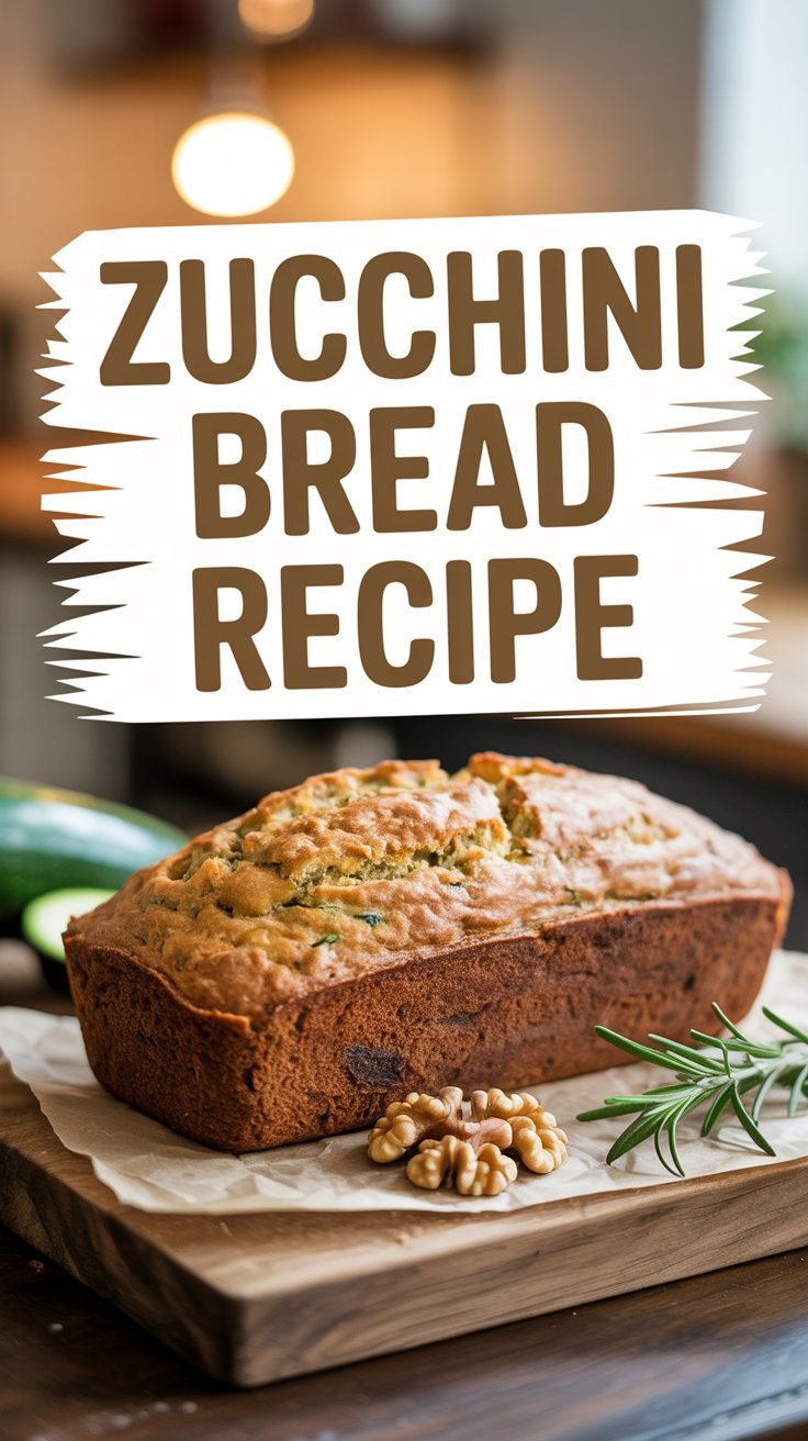 Zucchini Bread Recipe | Moist & Flavorful Treat